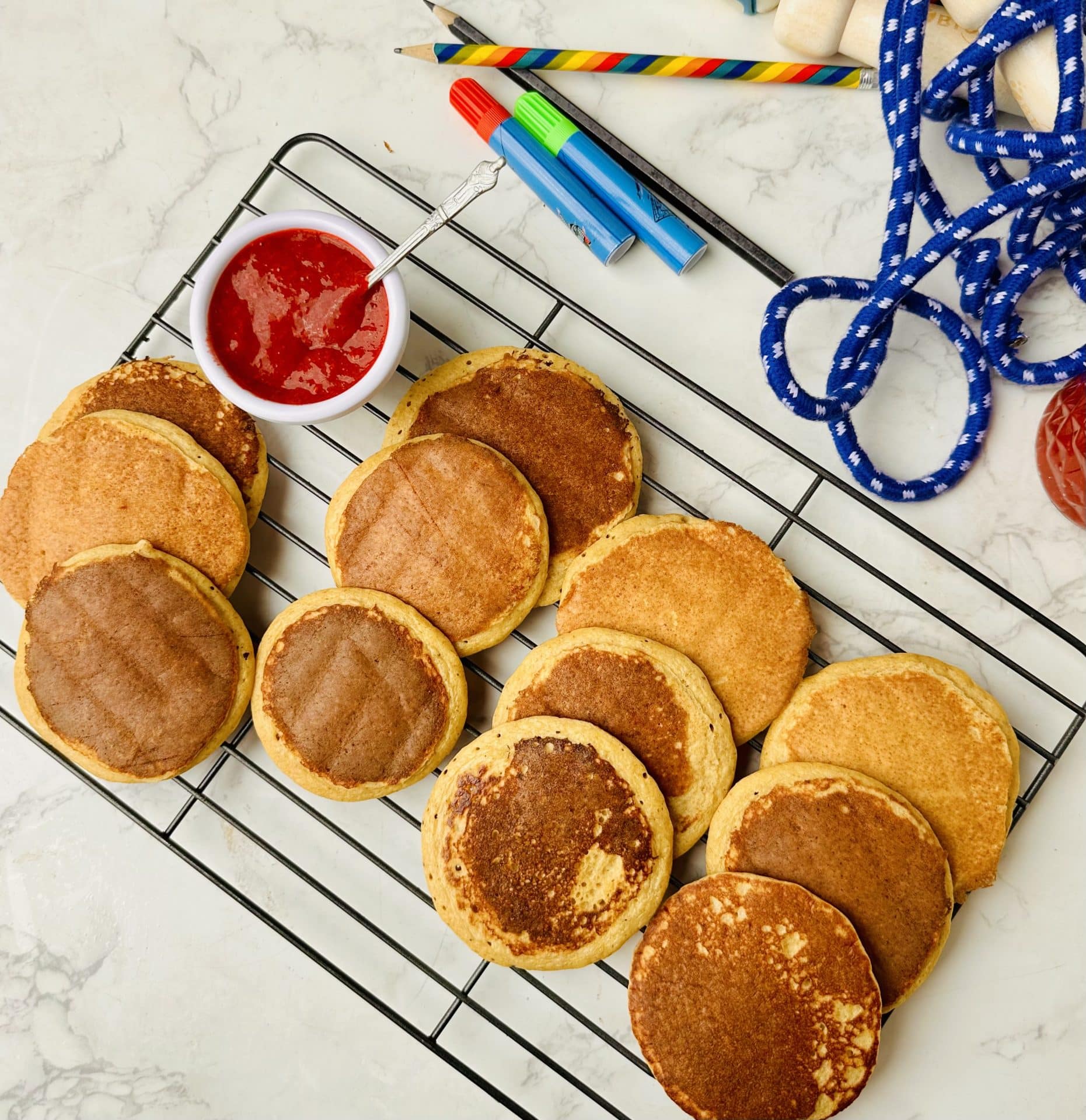 Quick and Easy School Morning Pancakes - Little Lou Cooks