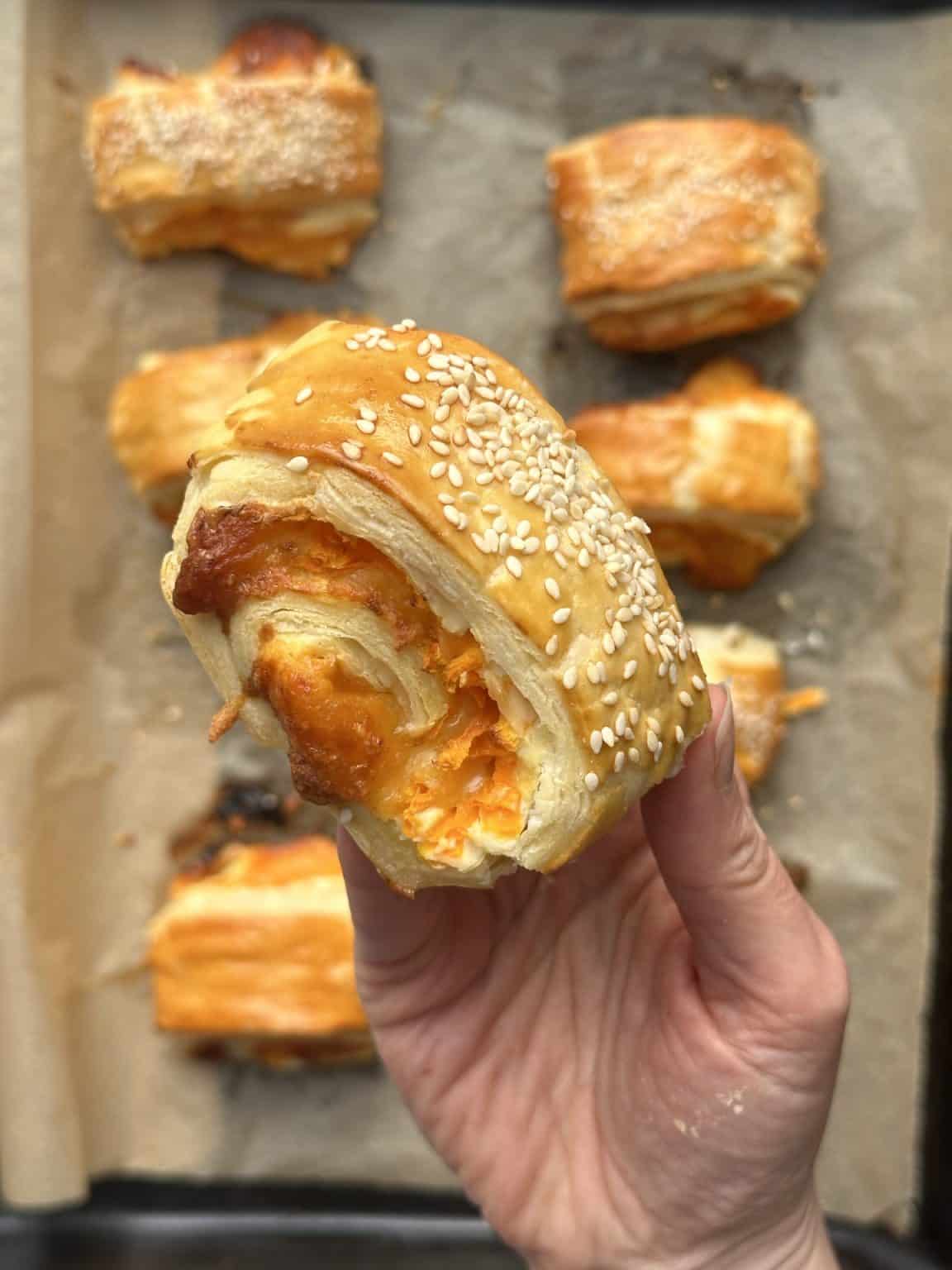 Easy Cheese Rolls: The Perfect Lunchbox Snack! - Little Lou Cooks