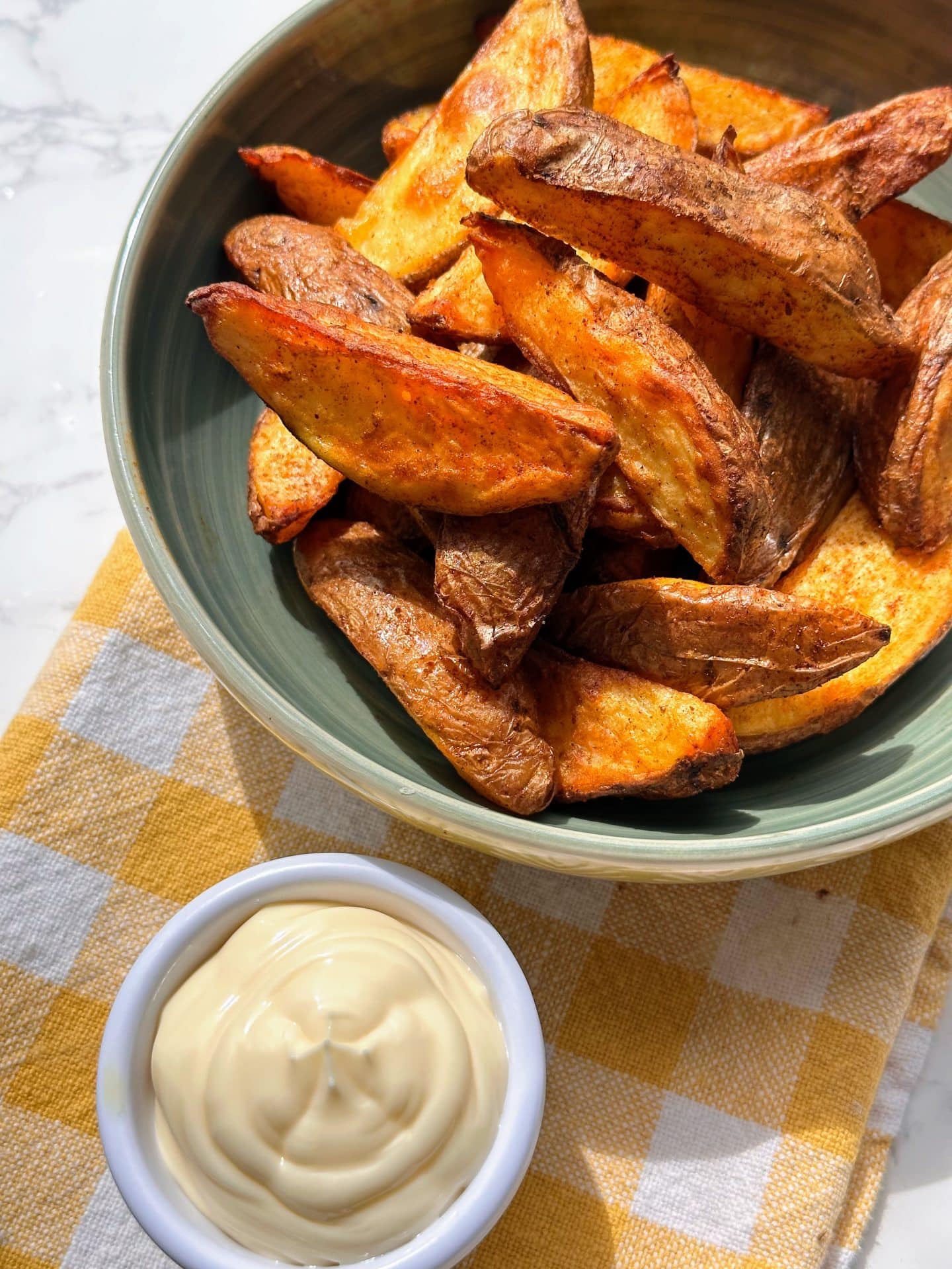 Perfect Crispy Air Fryer Wedges - Little Lou Cooks