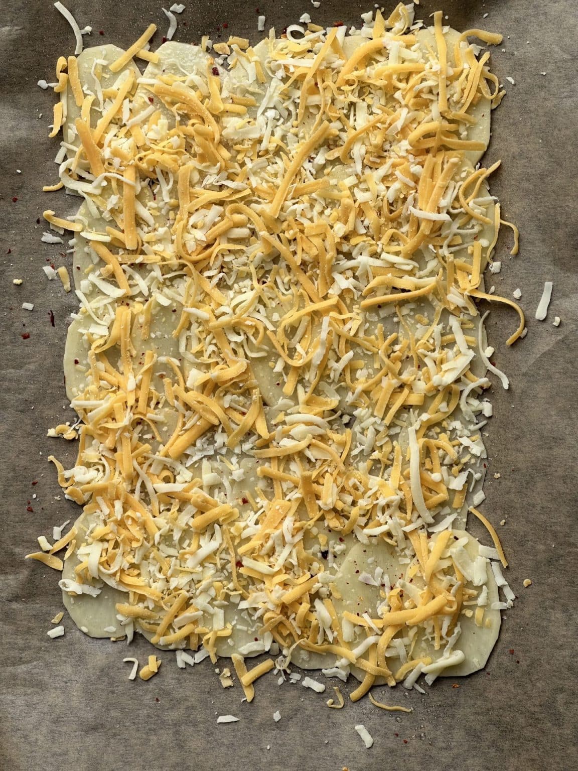 Crispy Cheesy Potato Slice! - Little Lou Cooks