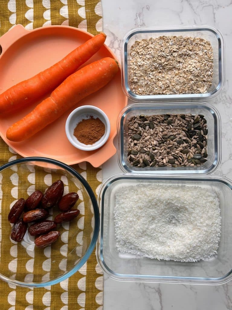 Carrot Cake Bliss Balls - Little Lou Cooks