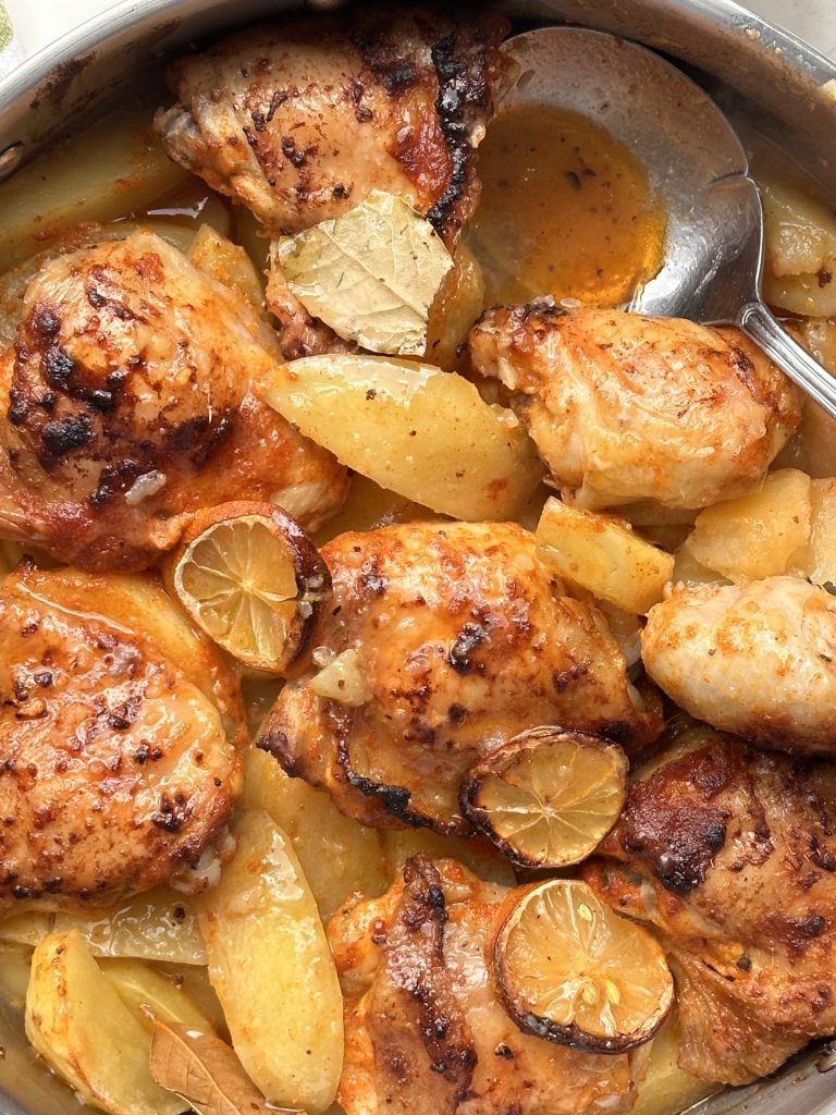 One Pot Lemon Garlic Chicken - Little Lou Cooks