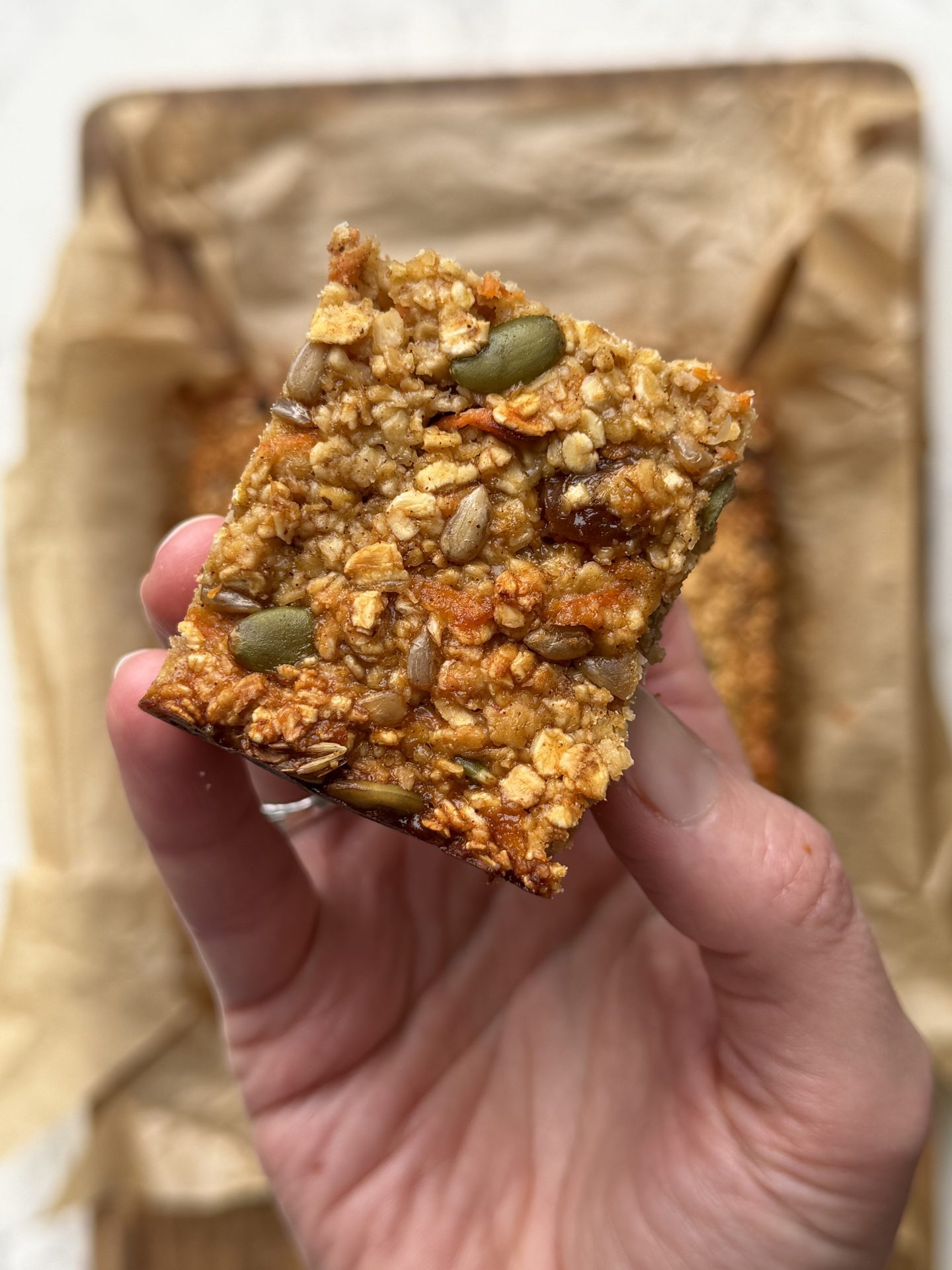 Carrot and Honey Baked Oats - Little Lou Cooks
